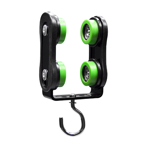 ShowTrack: I-beam curtain track for very heavy curtains.